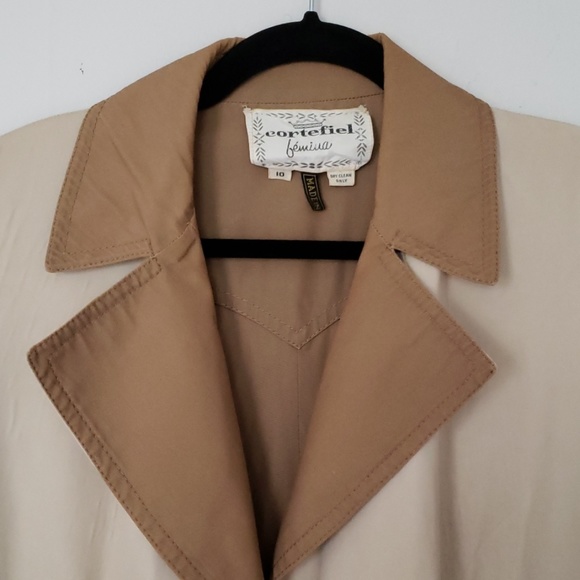 Cortefiel | Jackets & Coats | Cortefiel Vintage Beige Trench Coat ...